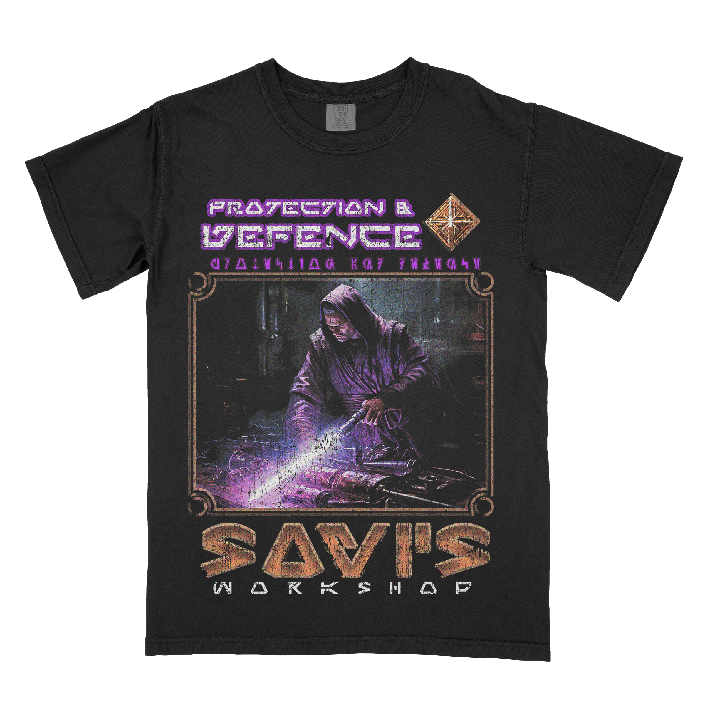 Savi's Workshop Protection and Defense Tee – Fantastic Kingdoms Clothing